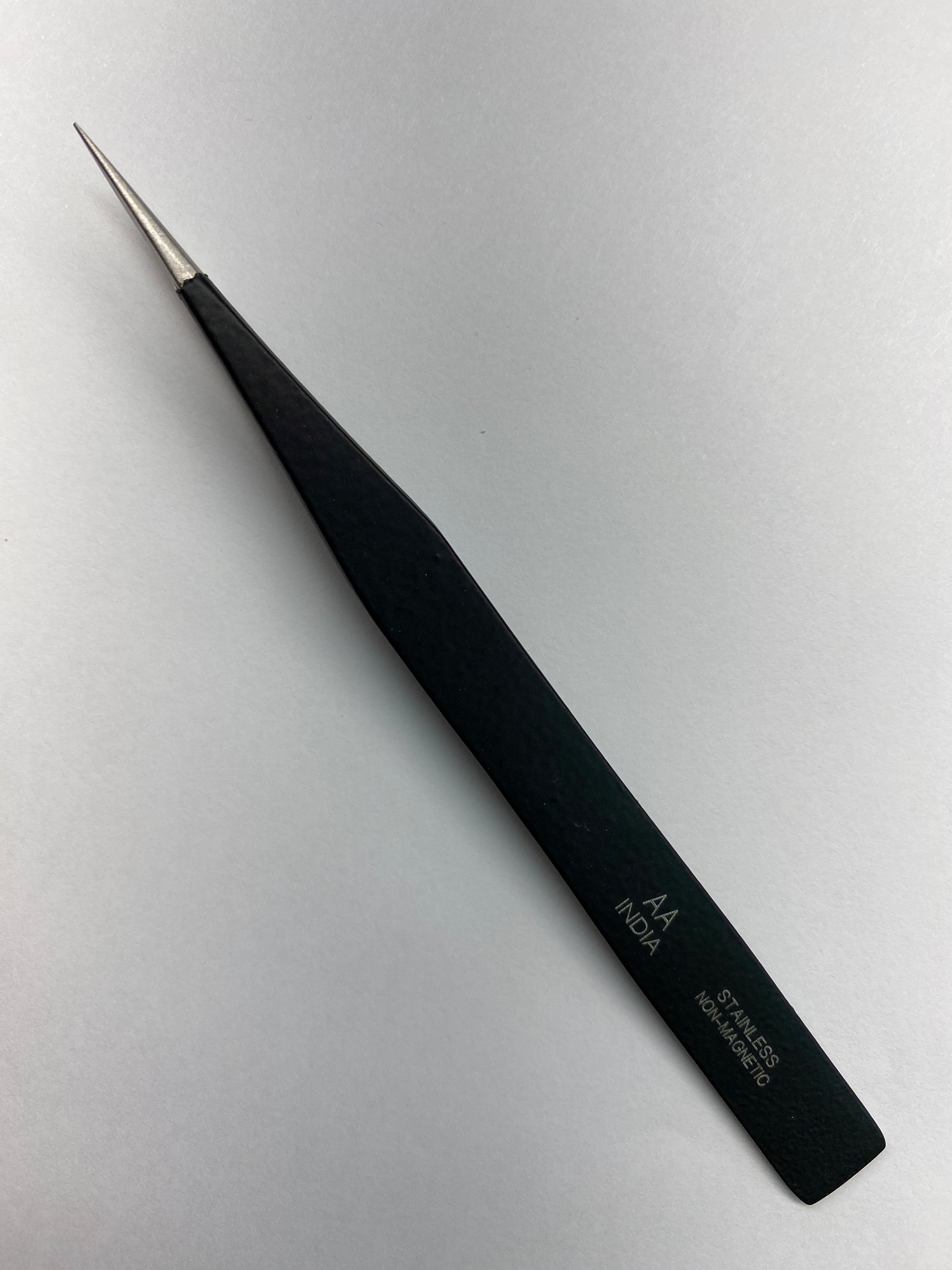 Tools- SS non-magnetized Spring Clip/Retainer Tweezers – One Objective