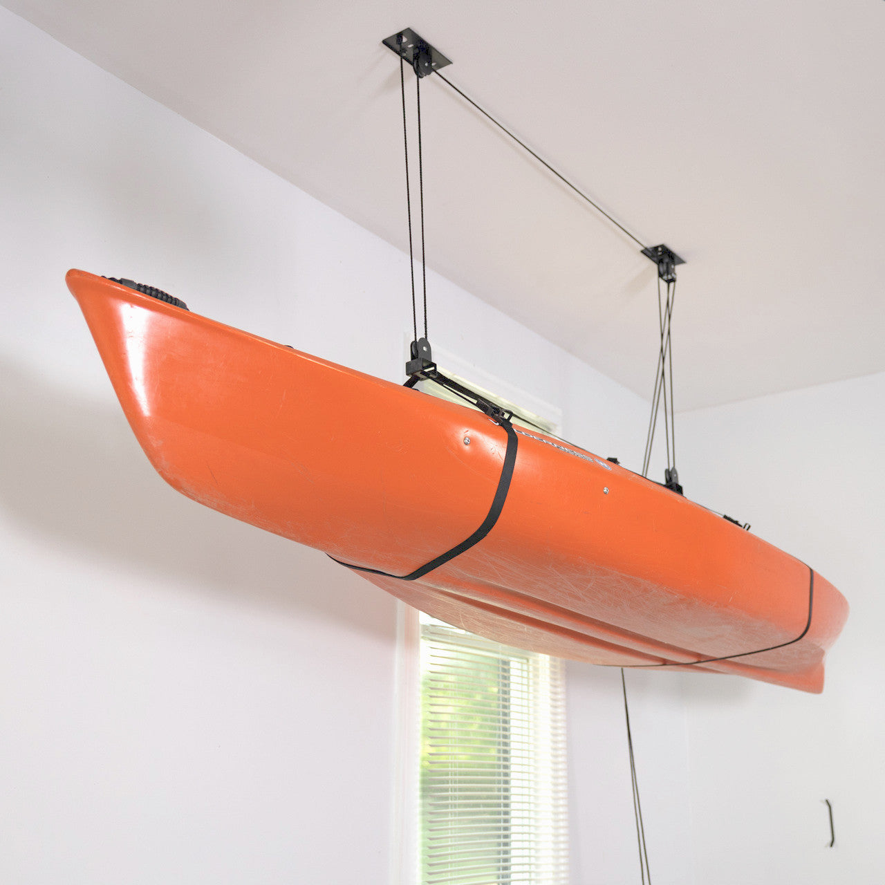 Kayak Hoist | Holds up to 150 lbs | Up to 14' Lift – One Objective