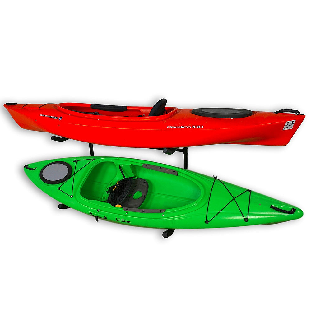 Indoor-Outdoor Freestanding Kayak Rack | Kayak Storage System – One ...