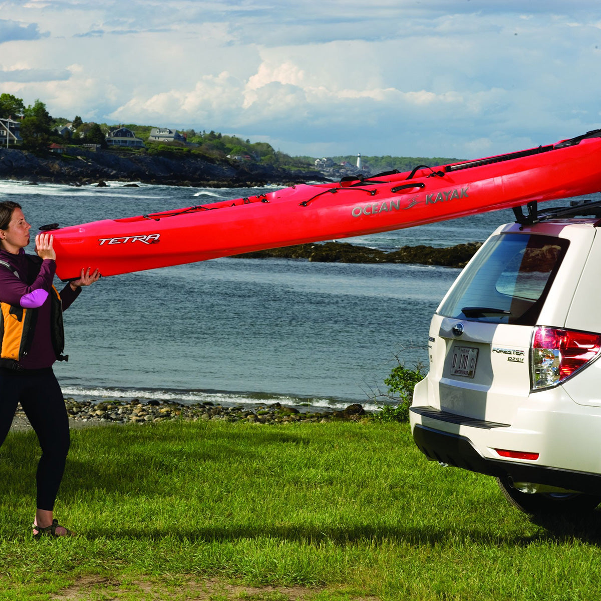Kayak Roof Rack with Load Assist | SeaWing™ Stinger – One Objective
