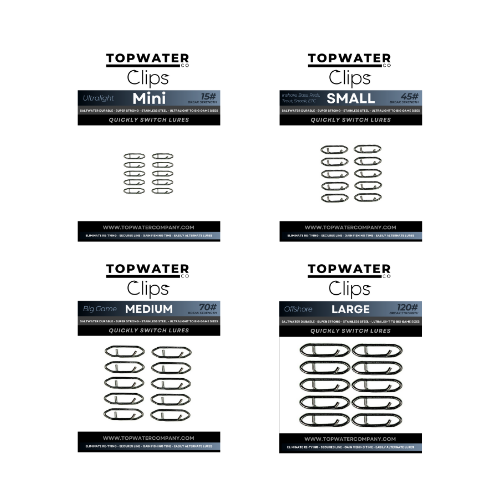 SUPER SAMPLE PACK- 10 or 25 Clips in Each Size – One Objective