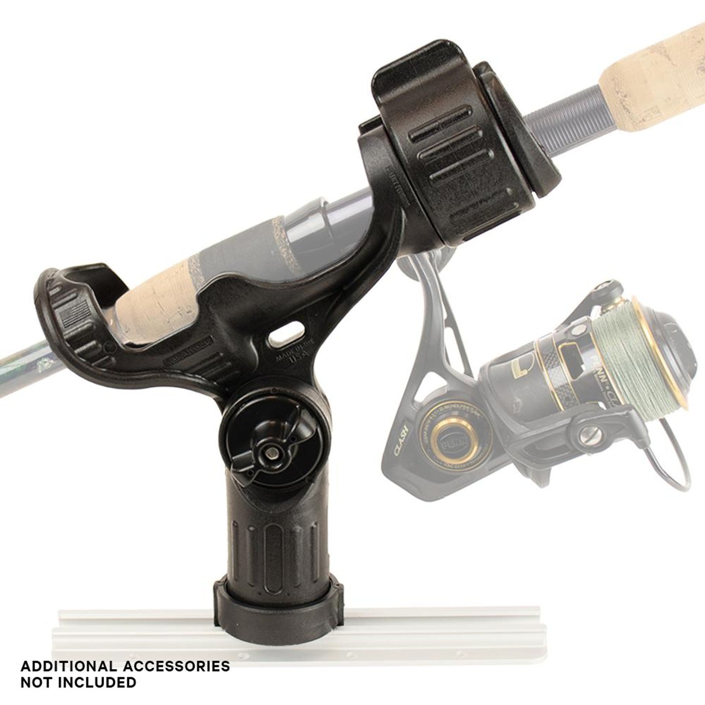 YakAttackOmega™ Rod Holder with Track Mounted LockNLoad™ – One Objective
